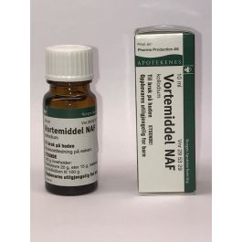 Vortemiddel NAF Kollodium 10 ml | Boots Apotek