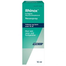 Boots Apotek | Rhinox nesedråper 0,5 mg/ml stk 20 x 0,3 ml
