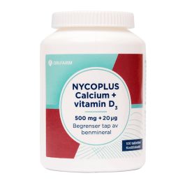 Nycoplus Calcium med D3 20 µg 100 stk | Boots Apotek