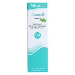 Boots Apotek |Miwana Plus 3,5% Nesespr Ment 30 ml