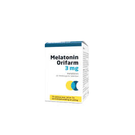 Melatonin Orifarm 3 mg tabletter 20 stk. | Boots Apotek