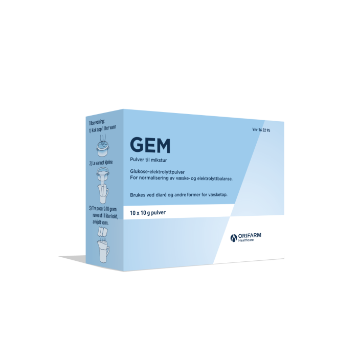 Boots Apotek |Gem pulver til mikstur 10 x 10g