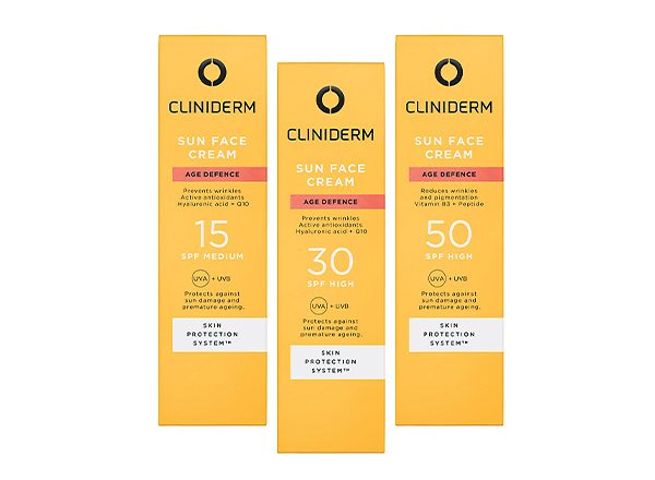 Boots Apotek | Cliniderm | Effektiv solbeskyttelse for ulike hudtyper